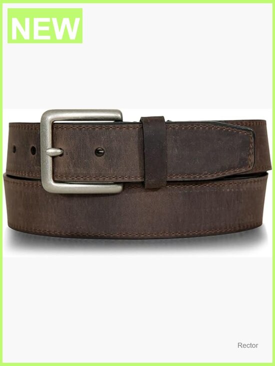 Accessories | Full Grain Leather Heavy Duty Work Belt 15in Wide Metal ...